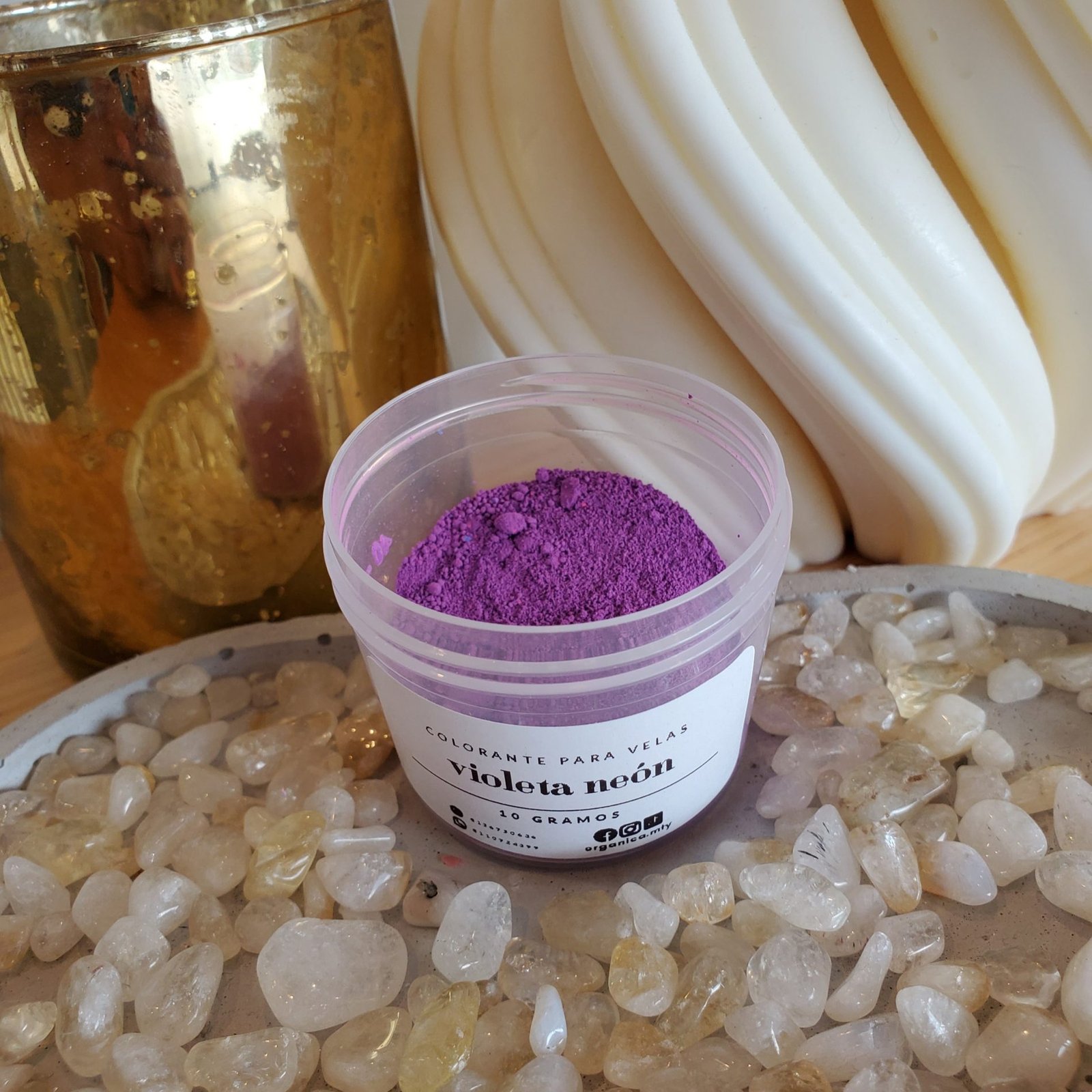 Colorante Neón Violeta – ORGÁNICA